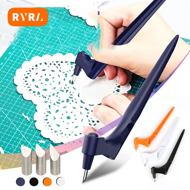 Gyro Cut Craft Tools Stainless Steel Gyro Cutter 360-degree Paper Knife ...