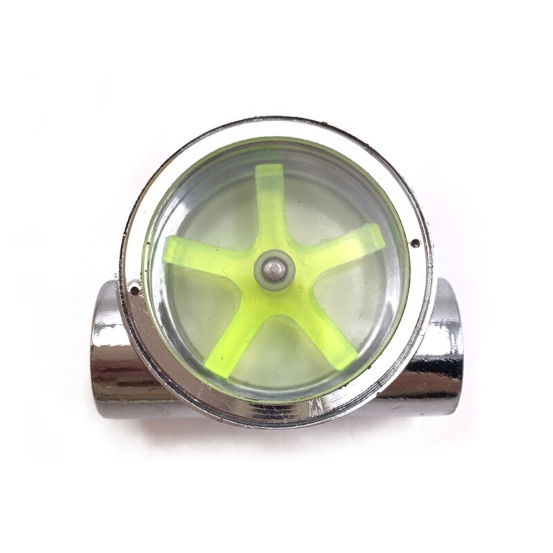 Flow Meter Indicator G1/4" Thread Acrylic & Metal Flowmeter Indicator ...