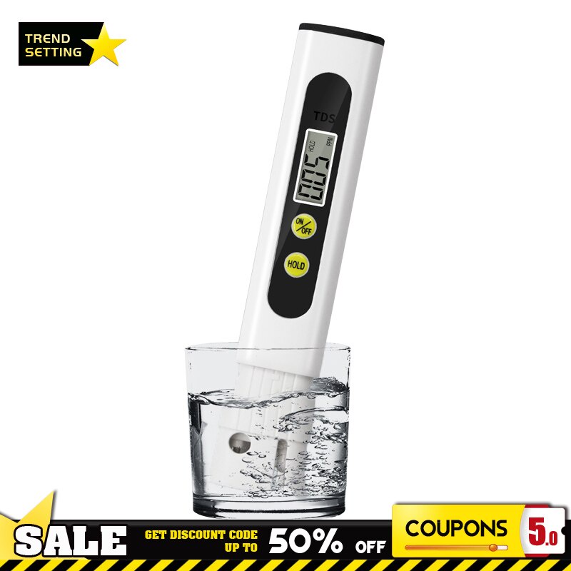 Portable Digital TDS Water Quality Test Pen Water Measuring Meter ...