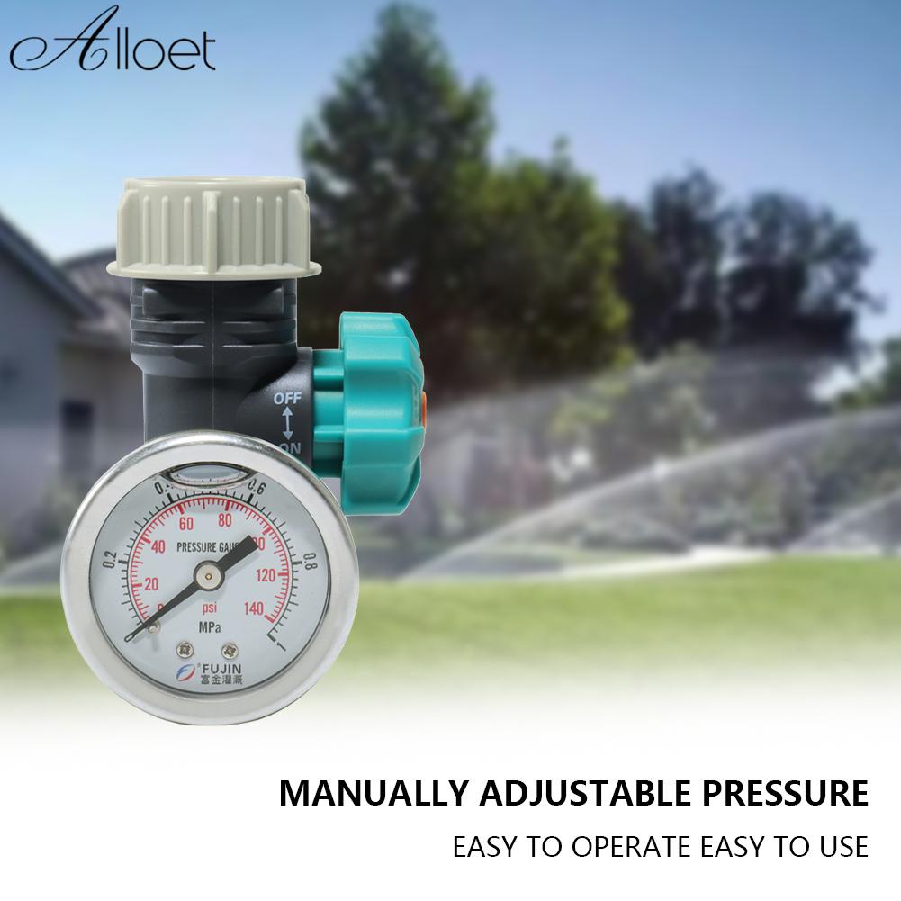 Water Pressure Reducing Regulator with Gauge Meter Water Pressure ...