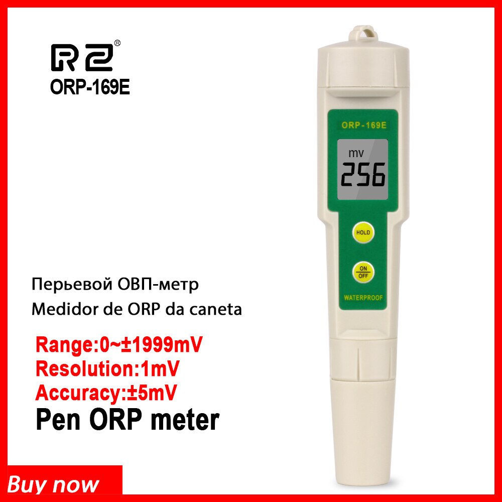 RZ ORP Meter Tester ORP/Redox 169E Tester ORP169F ORP Monitor Pen Water ...