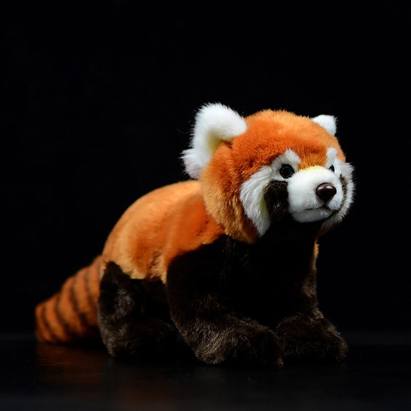 Simulation Red Panda Ailurus Fulgens Lesser Panda Lovely Cute Dolls ...