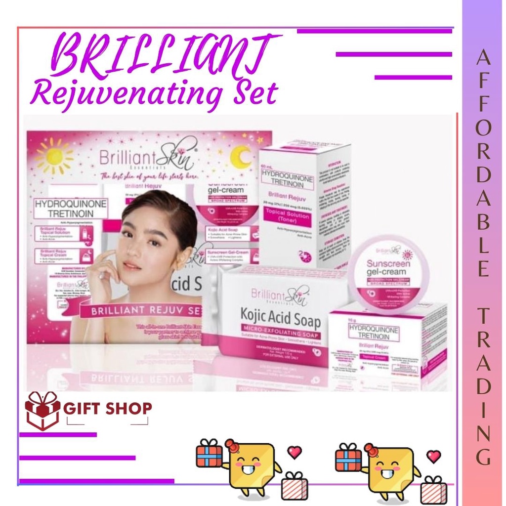 Affordable Brilliant Skin Rejuvenating Set New Packaging Best Seller