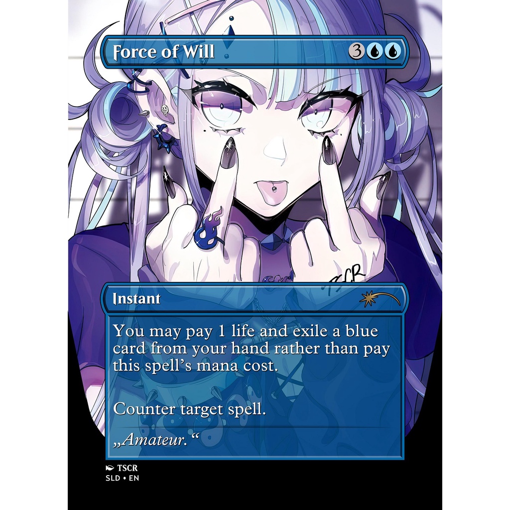 Custom Art Card - Force of Will (Anime) | Shopee Philippines