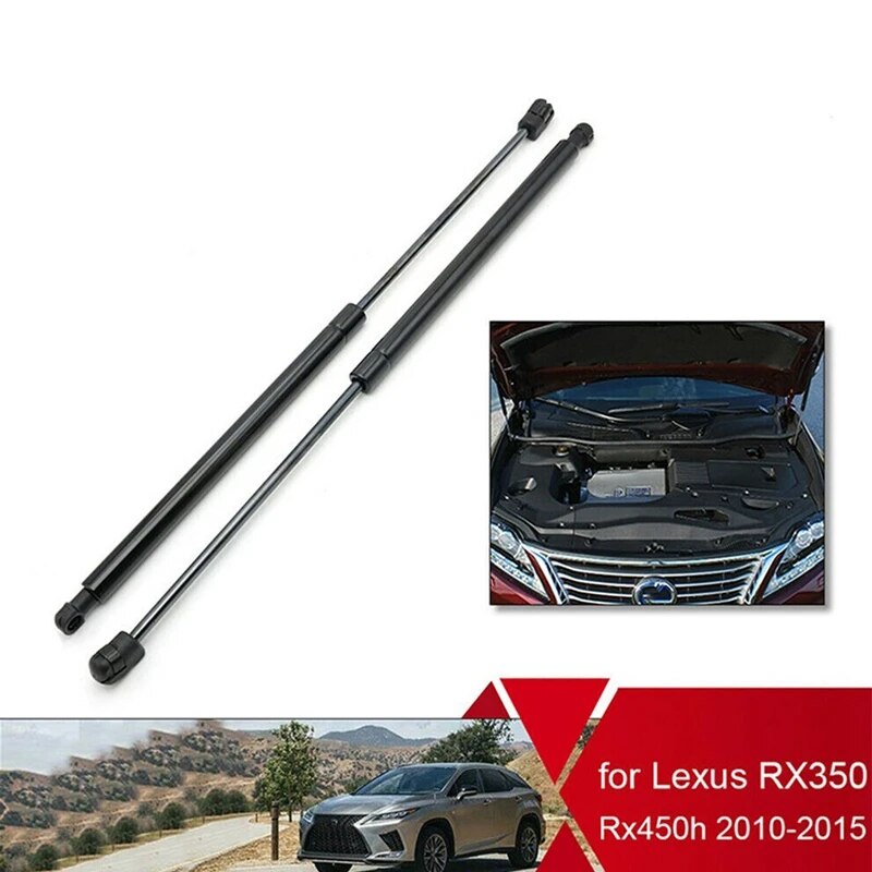 ๑2x Front Bonnet Hood Lift Struts Support Shock Gas Cylinder Set For