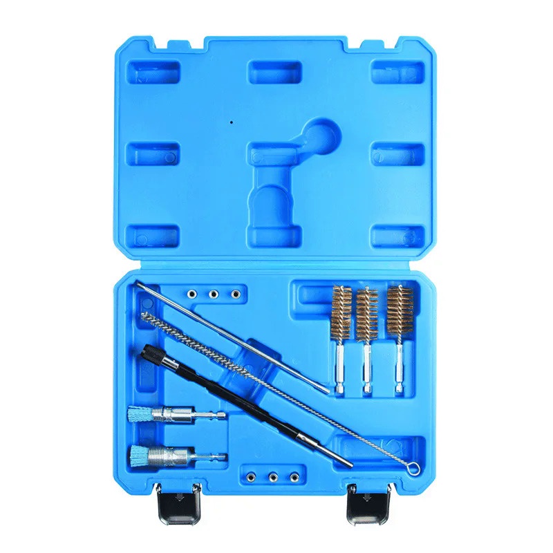 VTN1017 Diesel Engine Injector Shaft & Seat Cleaner Set 14pc Car Engine ...