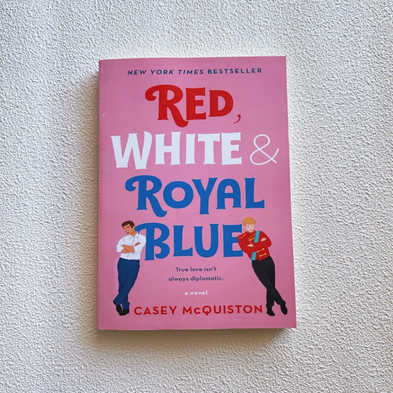 Red, White and Royal Blue by CaseyMcQuiston English Books | Shopee ...