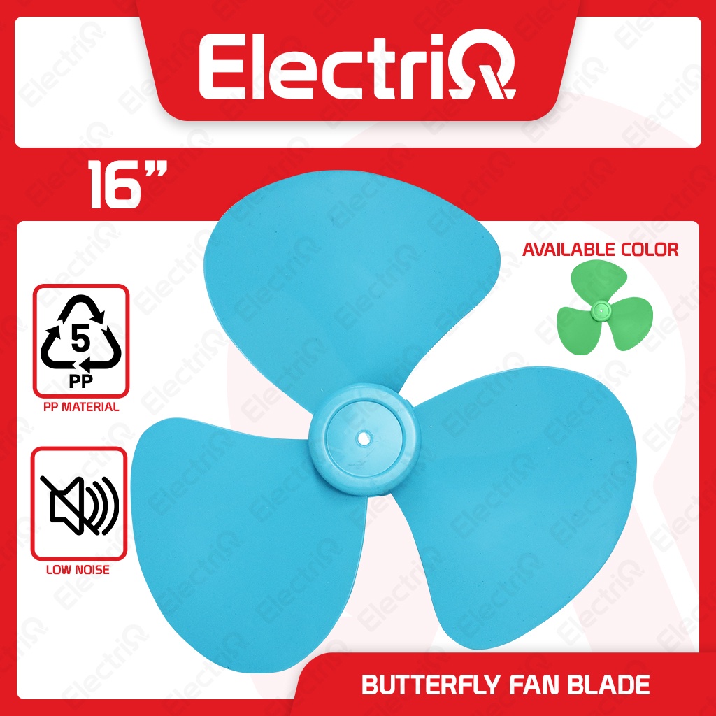 Electriq 16 Inch Regular Plastic Fan Blade Half Moon / Elesi BL-DP16PL ...