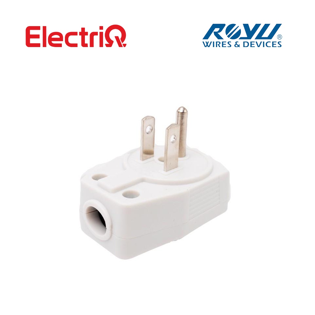 Electriq l Royu Heavy Duty Plug with Grounding REDPL108 | Shopee ...