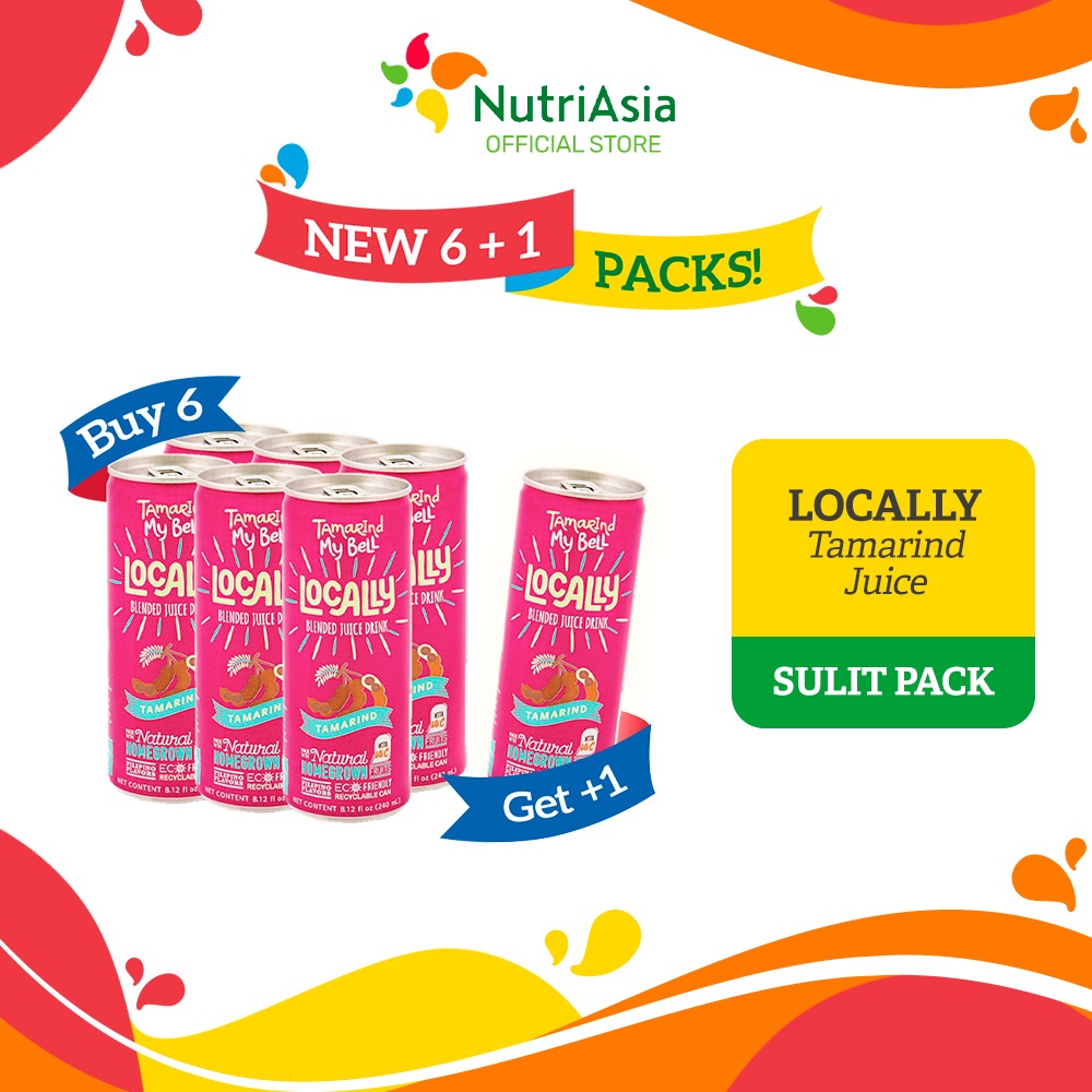 Locally Tamarind Sulit Pack ( 6+1 X 240ml) | Shopee Philippines