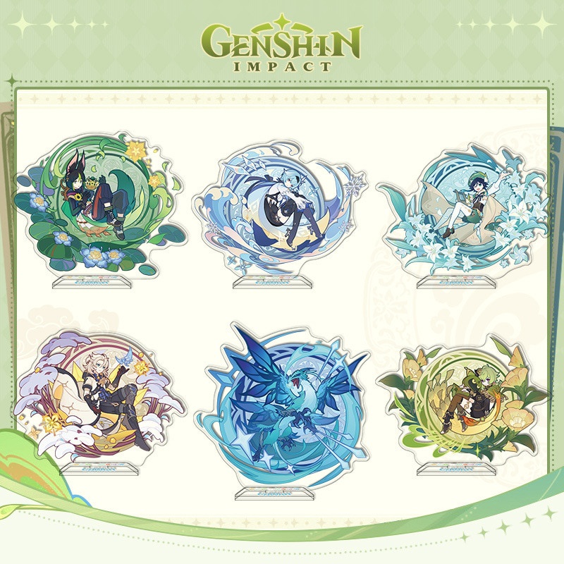 ️Anime Figures Genshin Impact Yi liangliang Kaiya Keli Firmini Linni ...