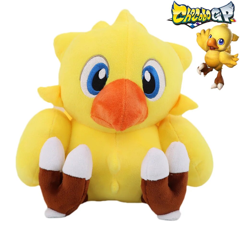 02l FINAL FANTASY XI Chocobo Plush Toys Kawaii Anime Figure Chocobo ...