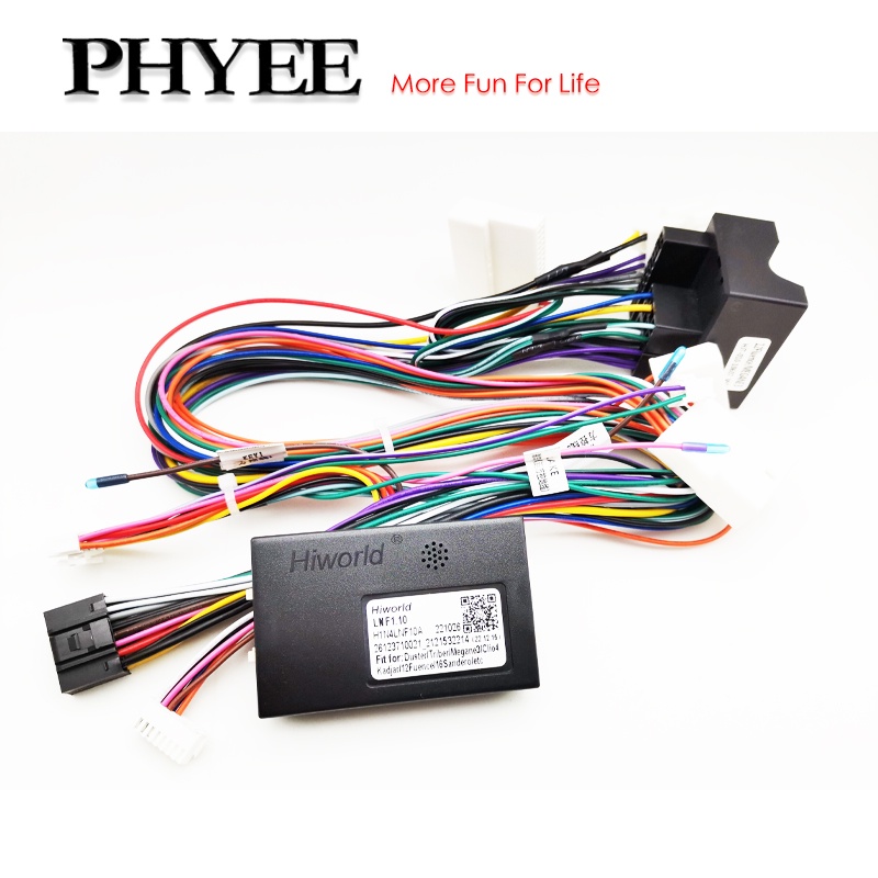 Quadlock Wiring Harness CAN Bus Decoder 16 Pin Plug to 12 Pin Connector ...