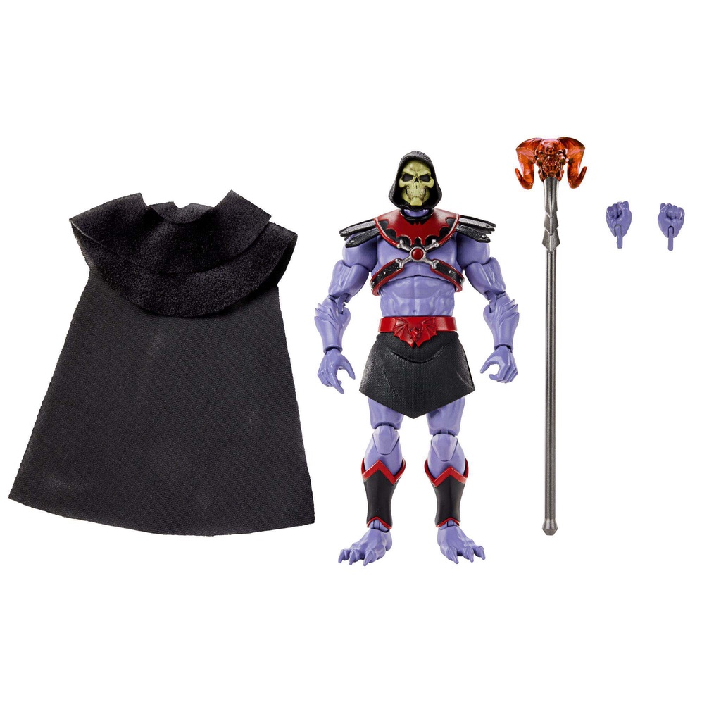 Mattel He-Man Classic Skeleton King Purple Skeleton King 7 inches ...