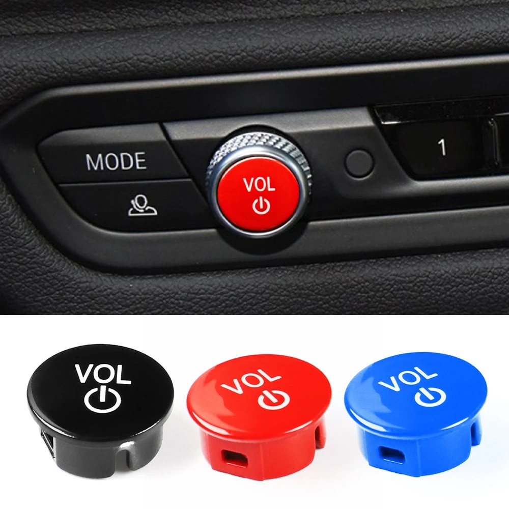 【Car VOL Volume Control Knob Button Trim Cover For BMW G42 G20 X5 G05 ...