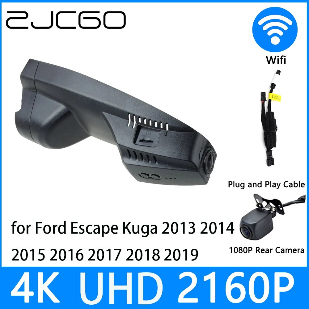 ♨ZJCGO Dash Cam 4K UHD 2160P Car Video Recorder DVR Night Vision ...