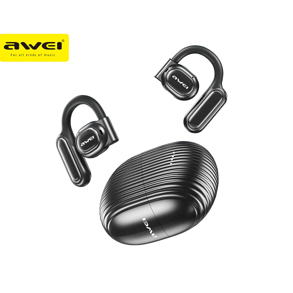 Awei TZ6 ENC Noise Canceling HD Calling Earbuds OWS Air Conduction ...