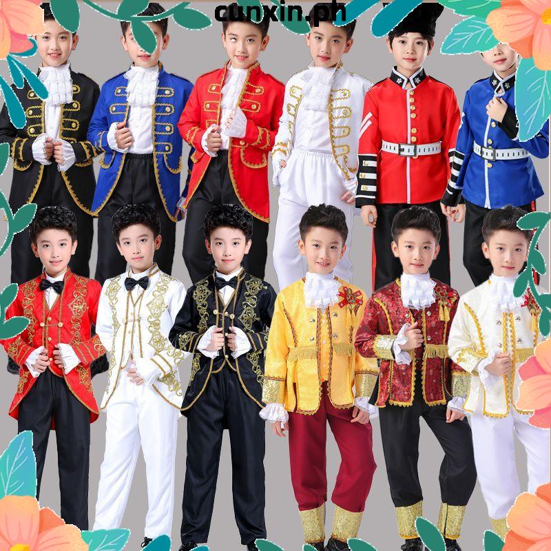 Children European Court Costume British Gentleman Piano Costume French ...