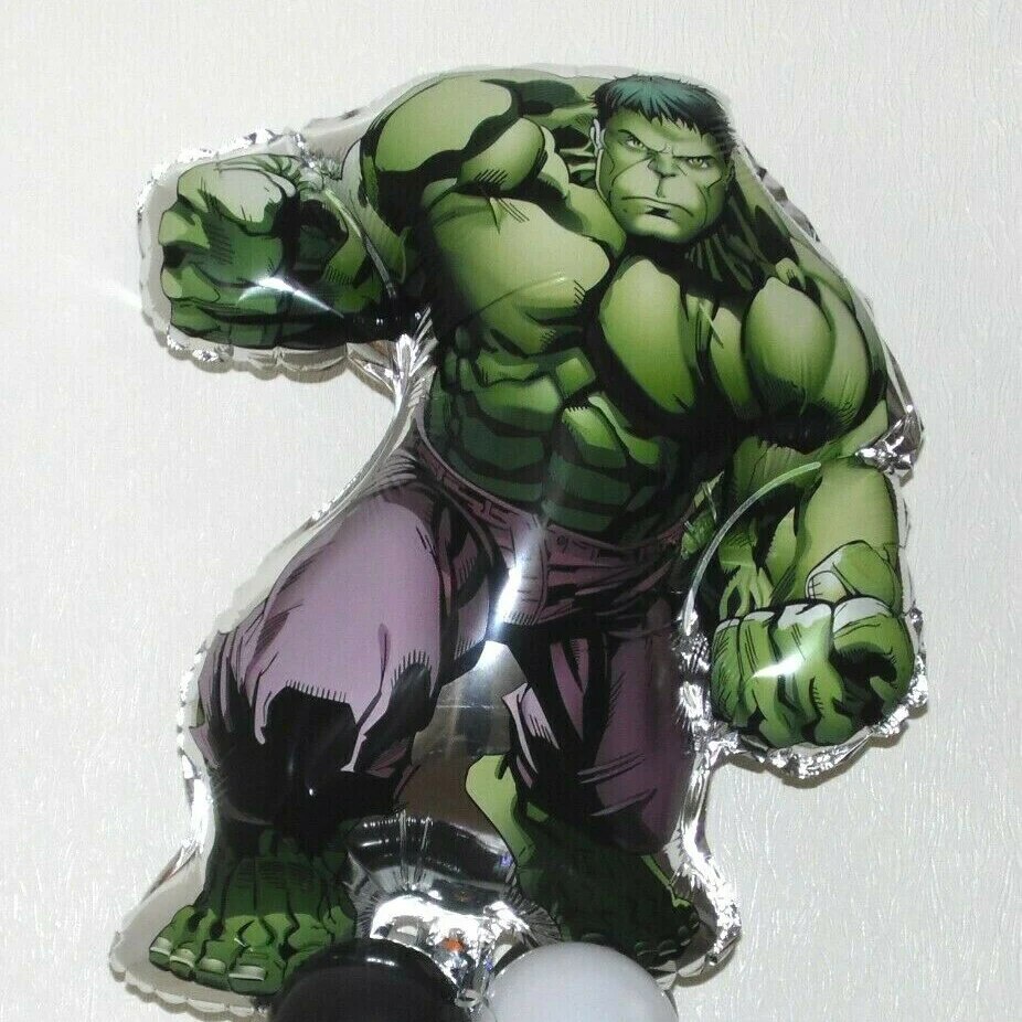 Superhero The Incredible Hulk Aluminum Balloons Birthday Supplies Green ...