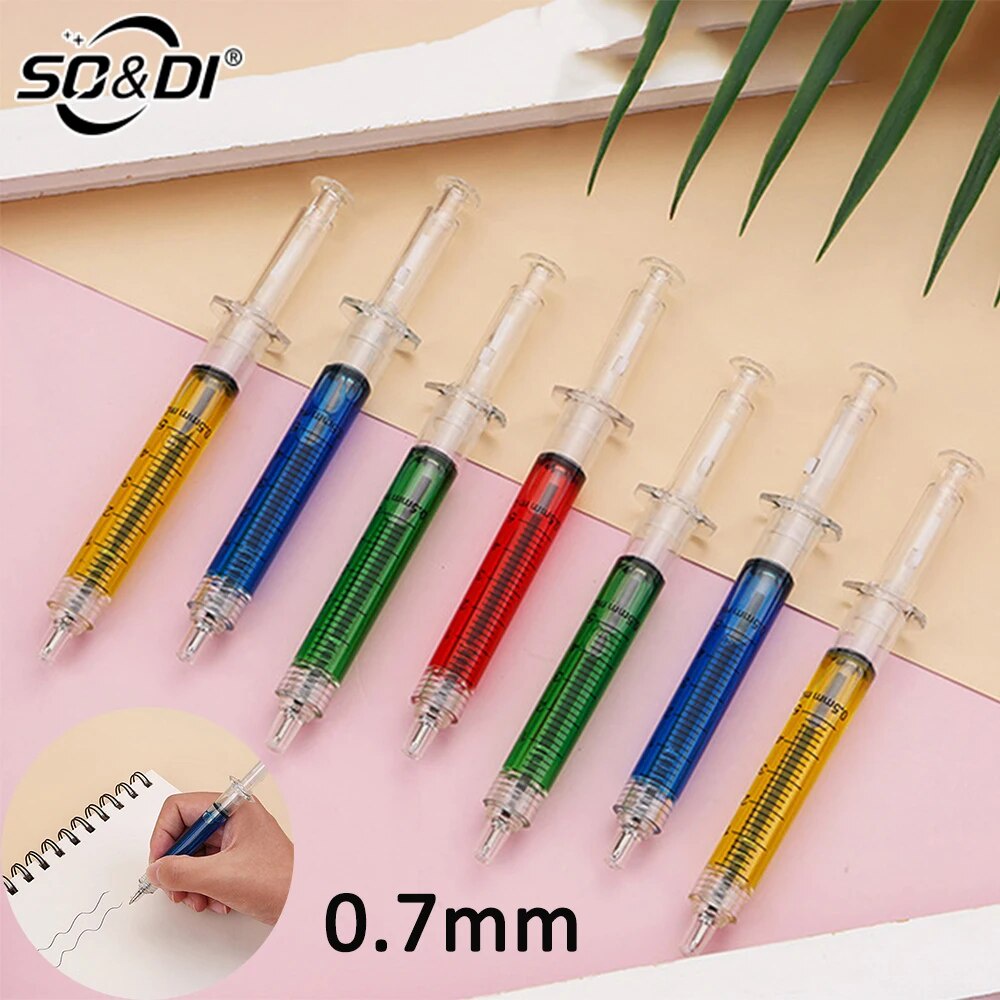 ⊹Injection Shape Ballpen Doctor Nurse Needle Ball Point Pen Office ...