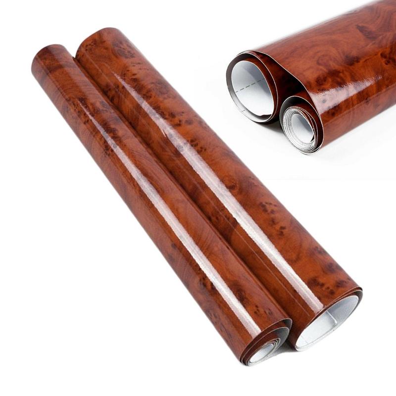 ~Car High Glossy Maroon Color Sticker Automotive Internal Adhesive DIY ...