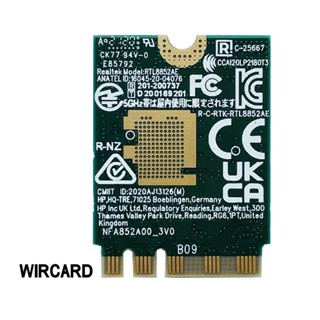☭Wifi 6 AW-XB547NF RTL8852BE Network Card 1800Mbps BT5.2 Dual Band ...