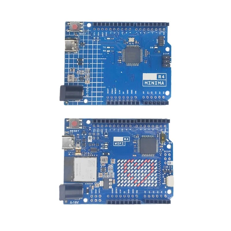 ☸UNO R4 Board Improved Blue Version Minima / WIFI Compatible with Arduino UNO R4 ☭☄Kr)G | Shopee ...