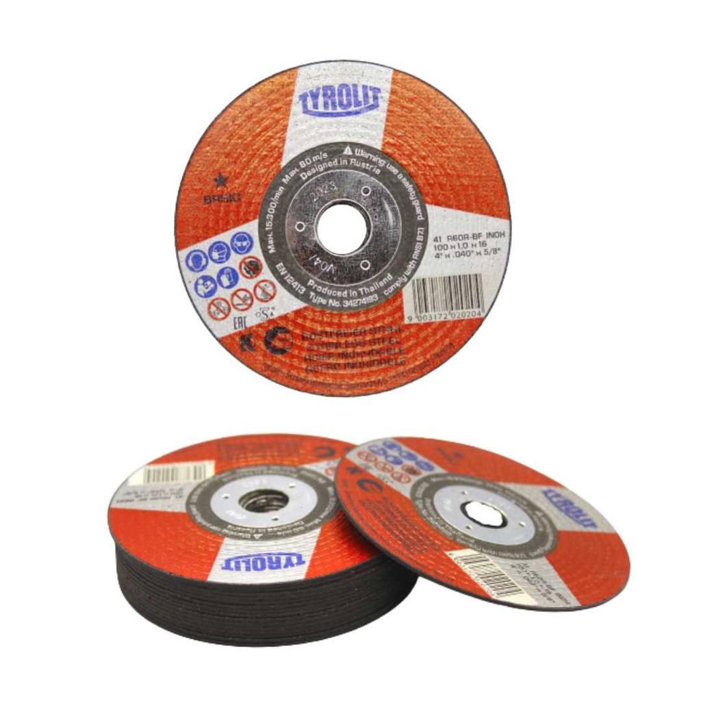 TYROLIT SUPERTHIN CUTTING DISC ONE STAR BASIC (25PCS) | Shopee Philippines