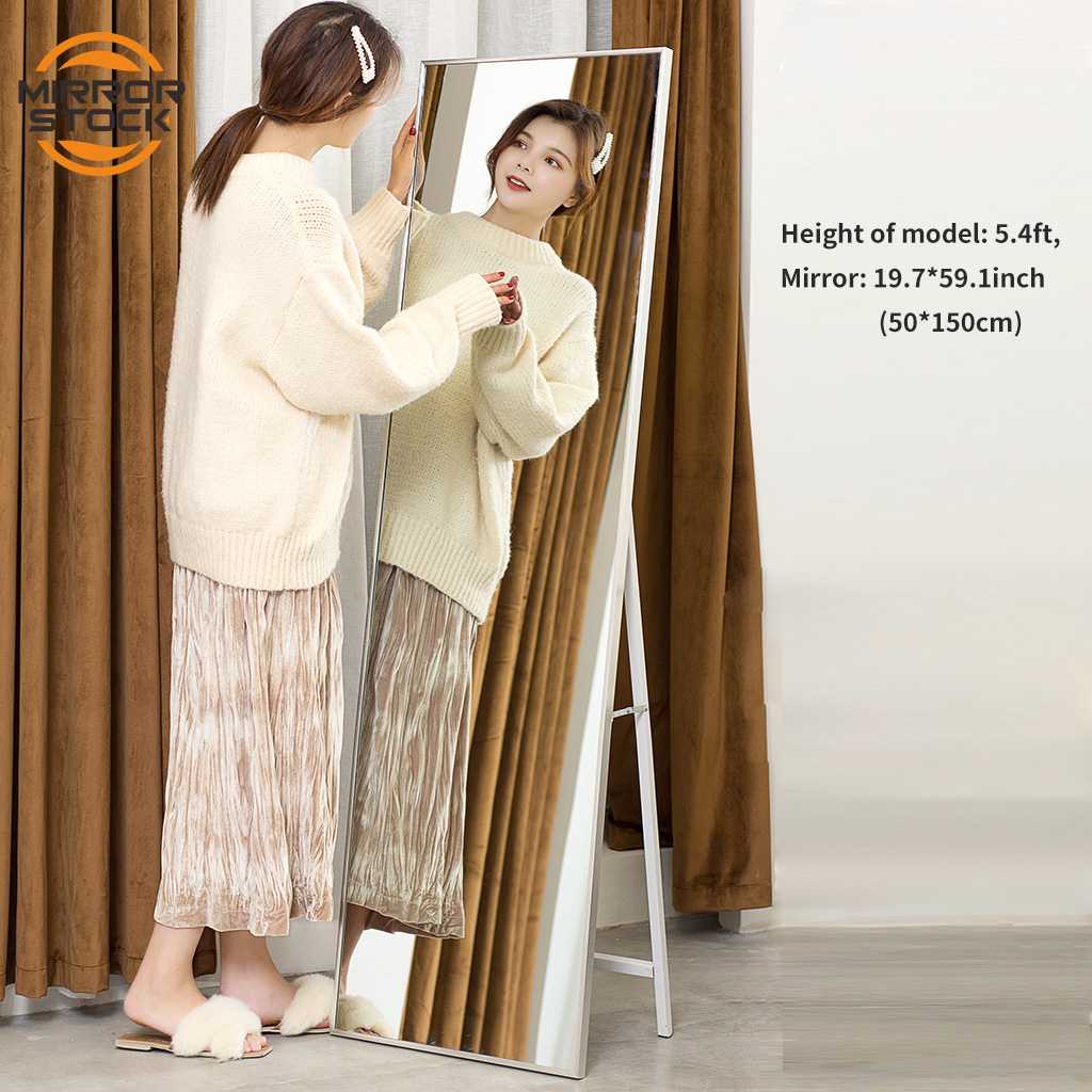 Metal Frame Whole Body Mirror With Stand 3 Sizes Available mirror whole ...