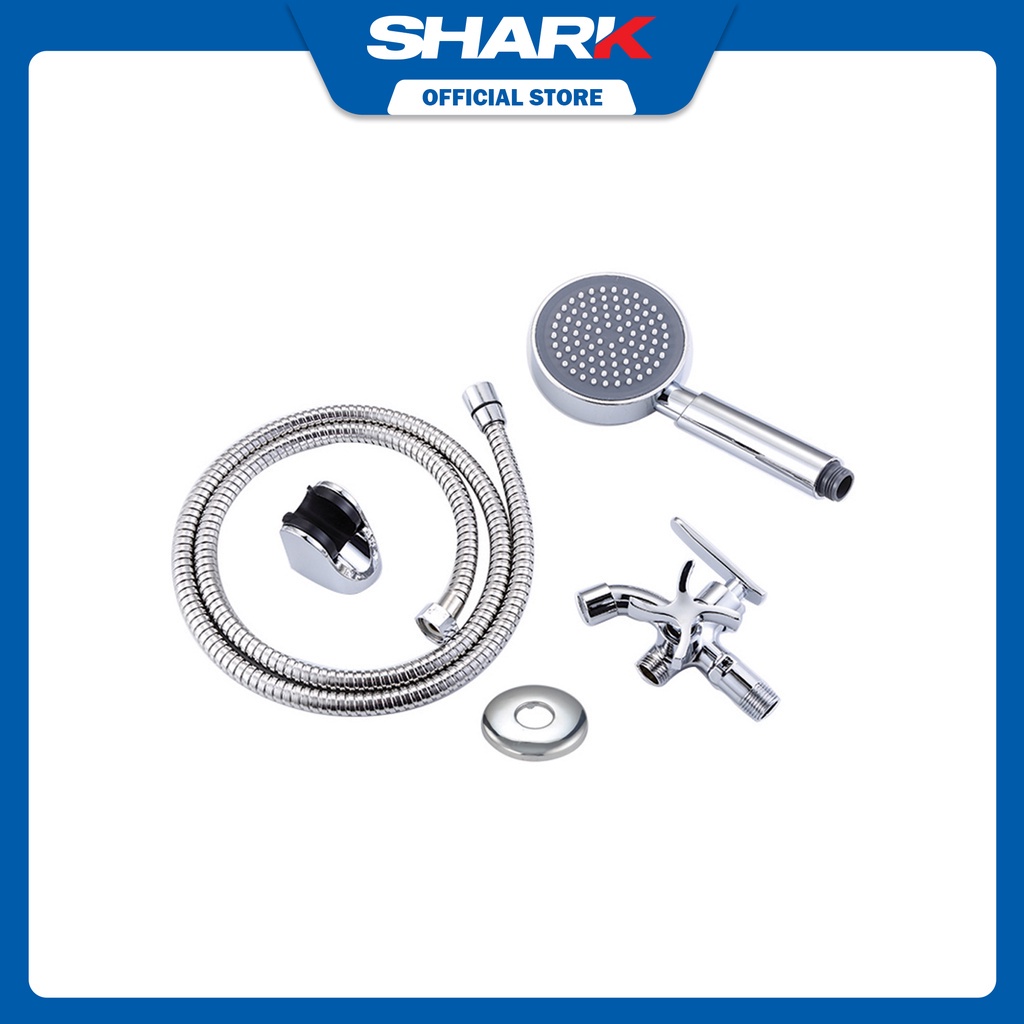 SHARK SF 2481 Telephone Hand Shower 1 Way With 2 Faucet Set | Shopee ...