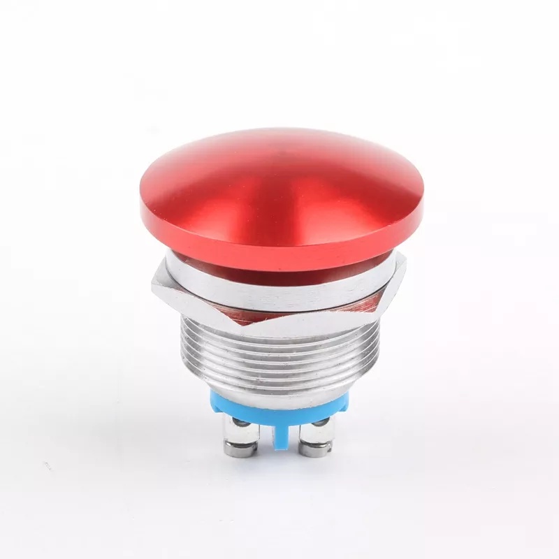 22mm Push Button Switch BALL head IP66 Momentary Reset Waterproof red ...