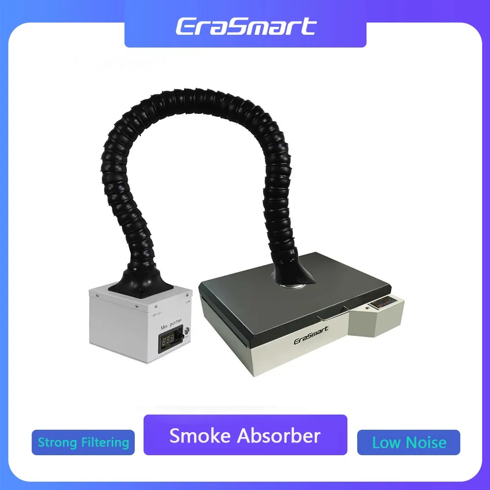 ☃EraSmart Mini Small DTF Printer Smoke Absorber Filter Fume Extractor ...