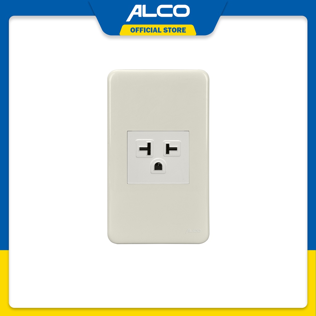 ALCO AC501-CS 1 Gang Aircon Outlet Set - 20A 250V (Classic Series ...