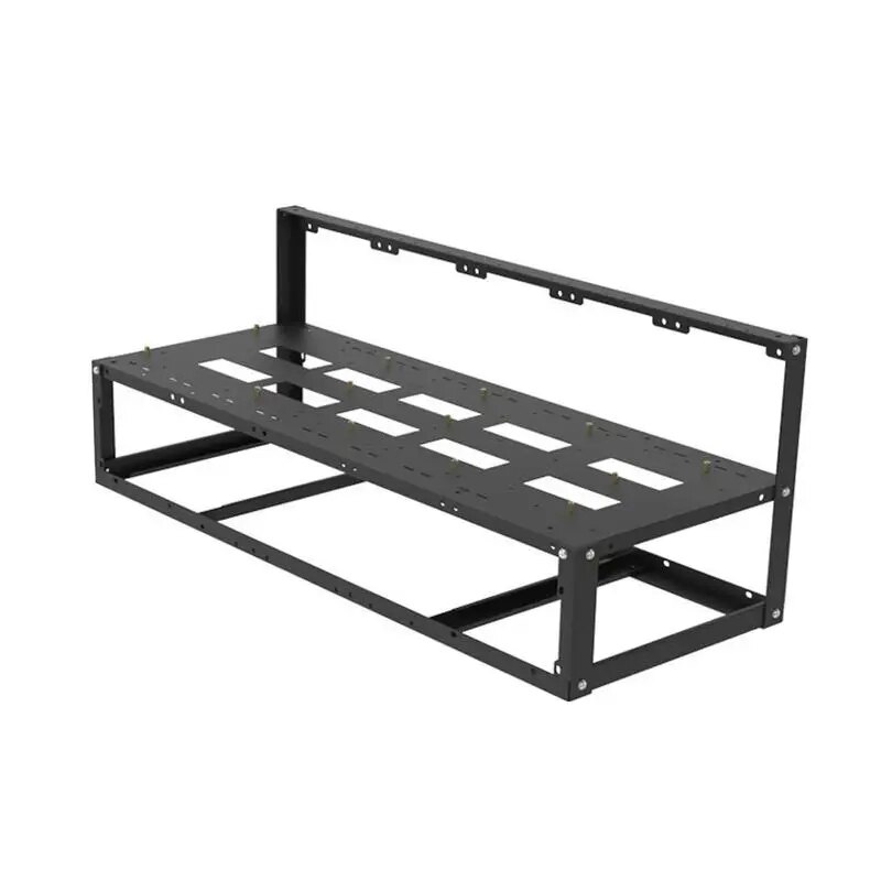 ☢steel Mining Rig Case 8 Gpu Open Air Mining Case Computer Frame Steel Open Air Miner Mining