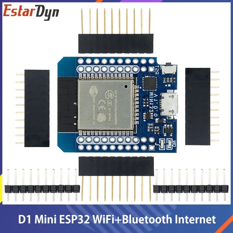 D1 Mini ESP32 ESP-32 WiFi+Bluetooth Internet of Things Development Board based ESP8266 Fully Fu ...