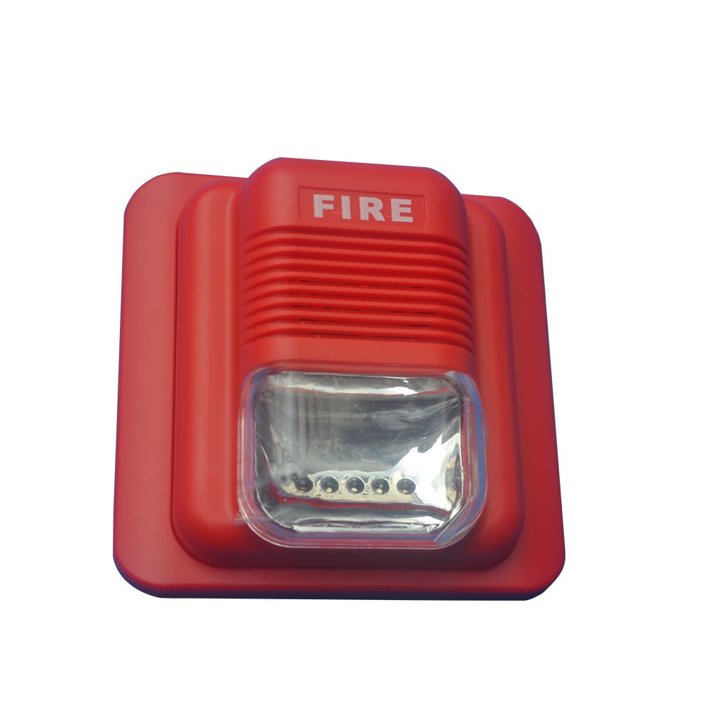 Fire Alarm Horn Siren Strobe Quick Alert Safety System Sensor Sound and ...