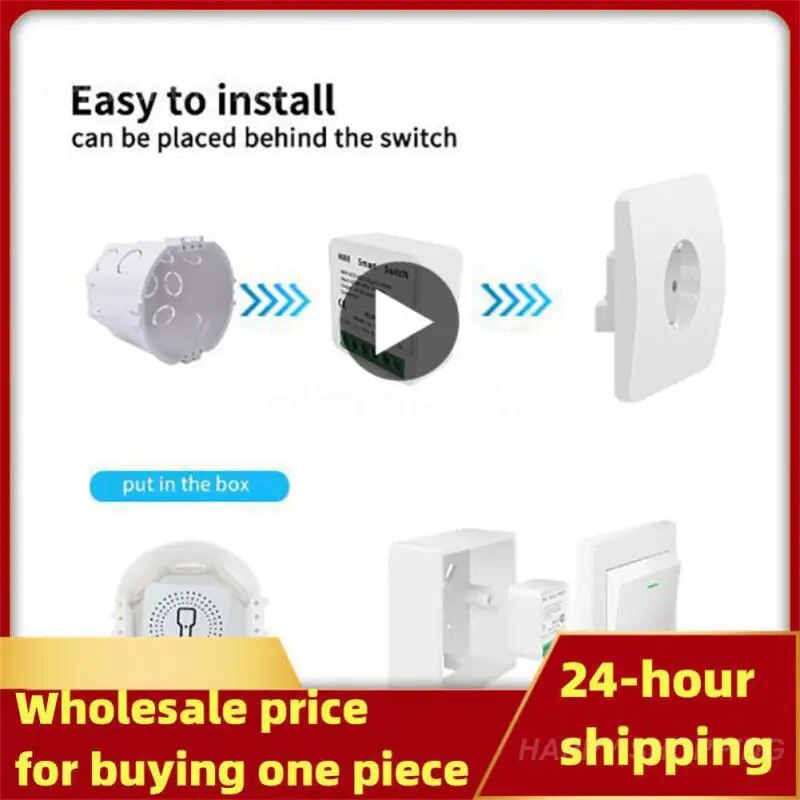 Athom Smart Home preflashed TASMOTA Mini Relay Switch 3 Way 16A ...