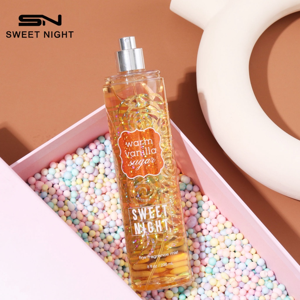 Sweet Night Perfume 236ml Unisex Fine Fragrance Mist Warm Vanilla Sugar ...