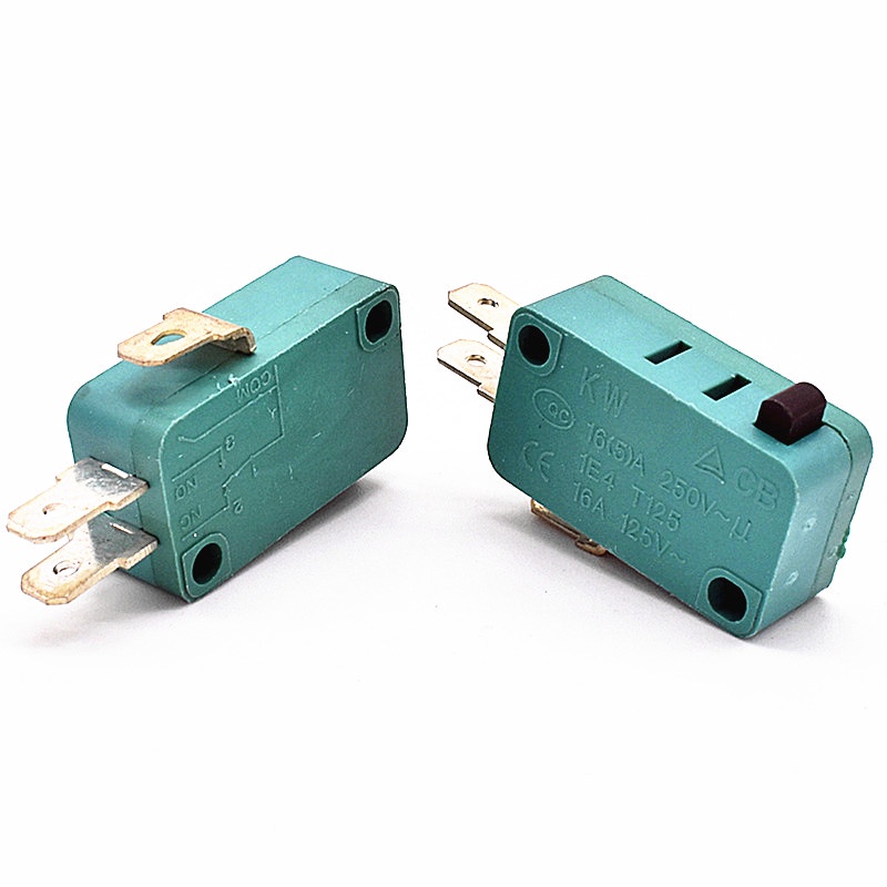 Custom handle KW7 green sensitive switch 3 pins limit switch 16/5 A ...