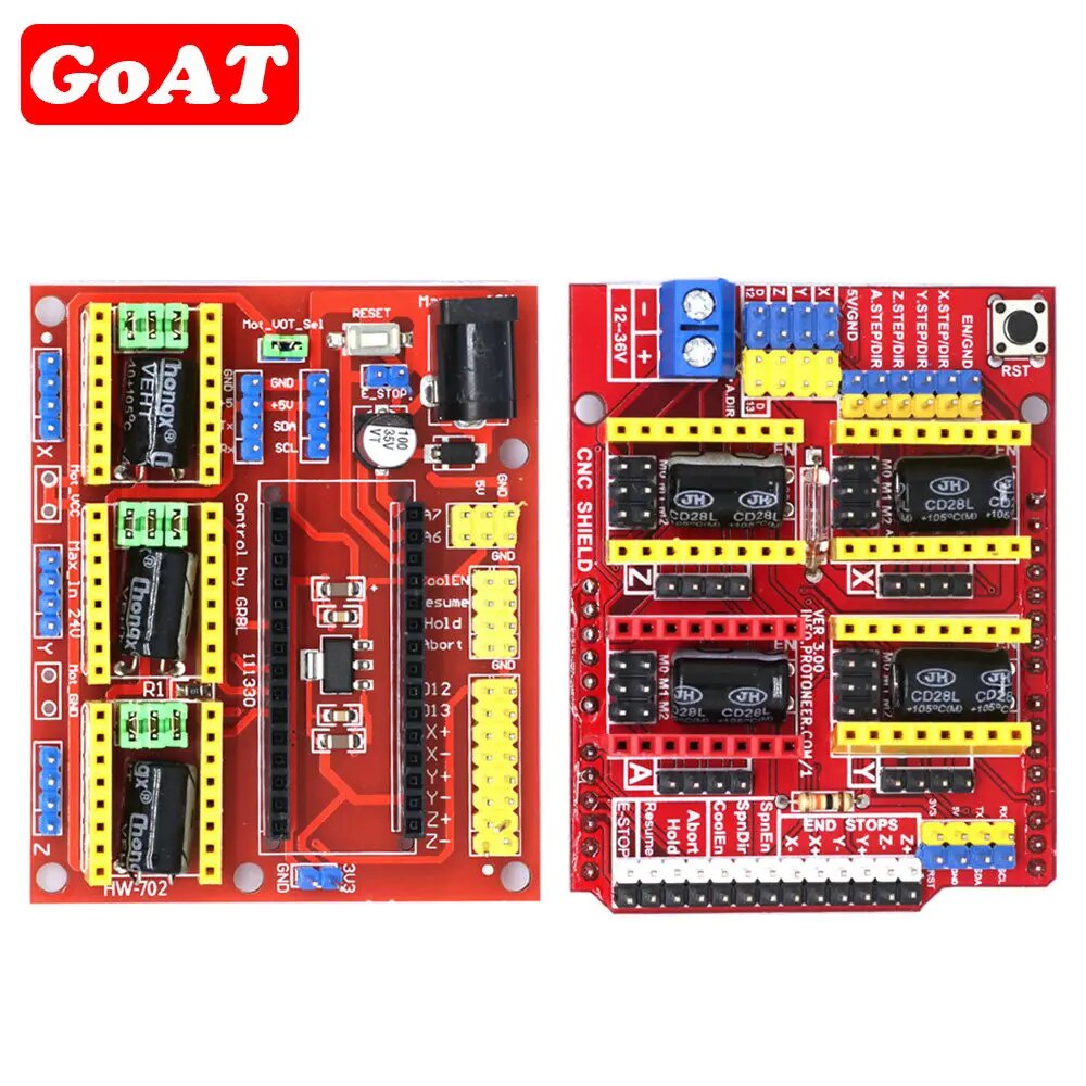 3D Printer CNC Shield V3/V4 Engraving Machine / A4988/DRV8825 Stepper ...