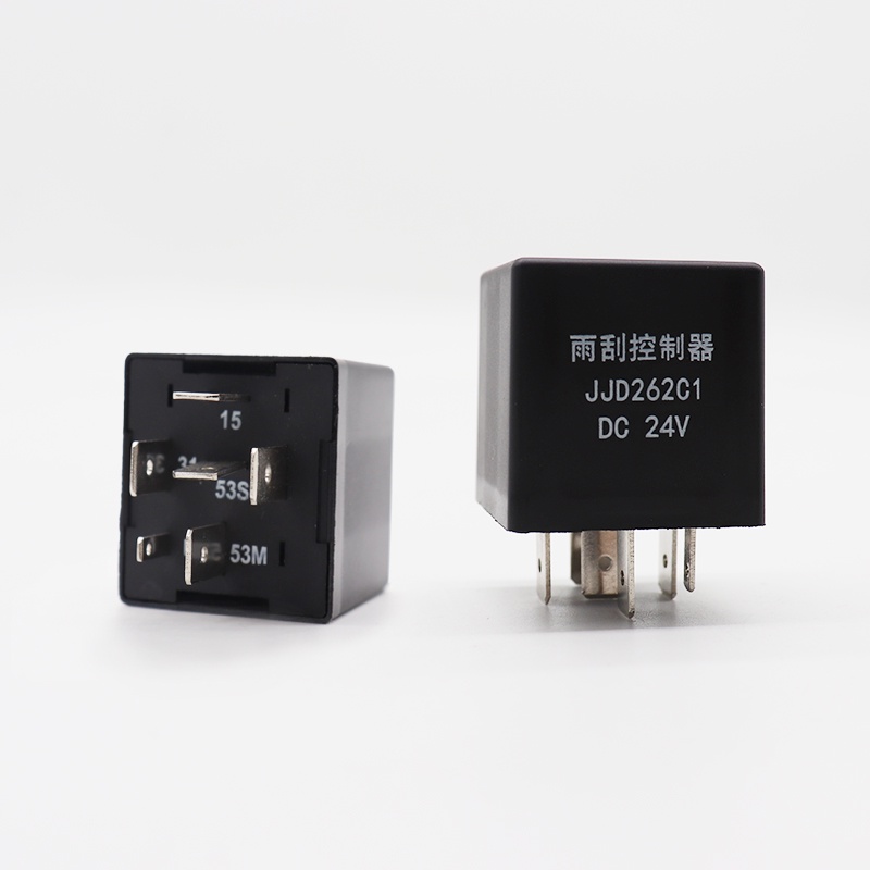 12V/24V 4pin/5pin 40A Automotive Relay, Car Car Wiper Control Relay, 6 ...