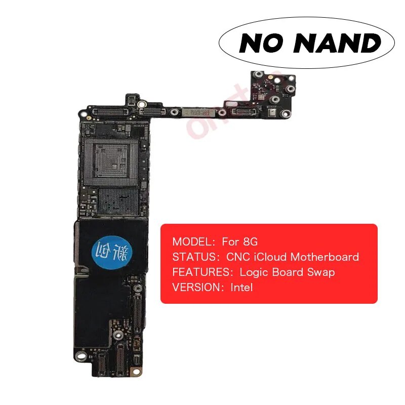 65C CNC Board Without Nand For IPhone 8G 8 PLUS Remvoe CPU Baseband