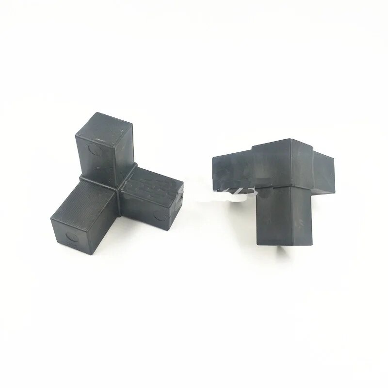 4pcs Deputy Steel Frame Corner Bracket 25x25 Solid Plastic Square Tube ...