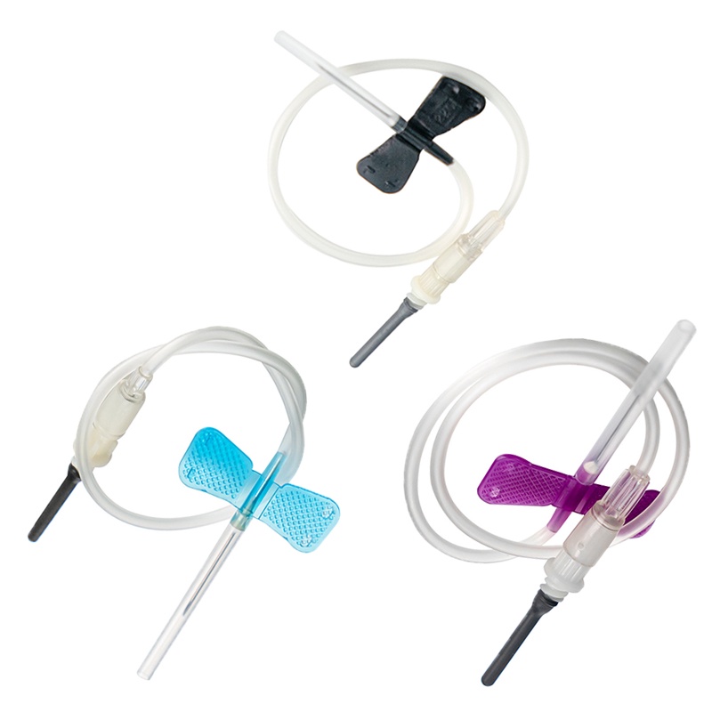 Medical Safety Blood Collection Set Butterfly Needle Set With Wings ...