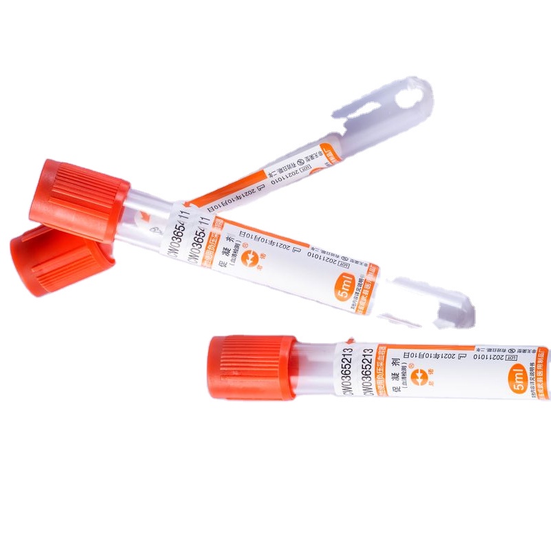 Vacutainer Clot Vacuum blood collection tube Medical test tubes serum ...