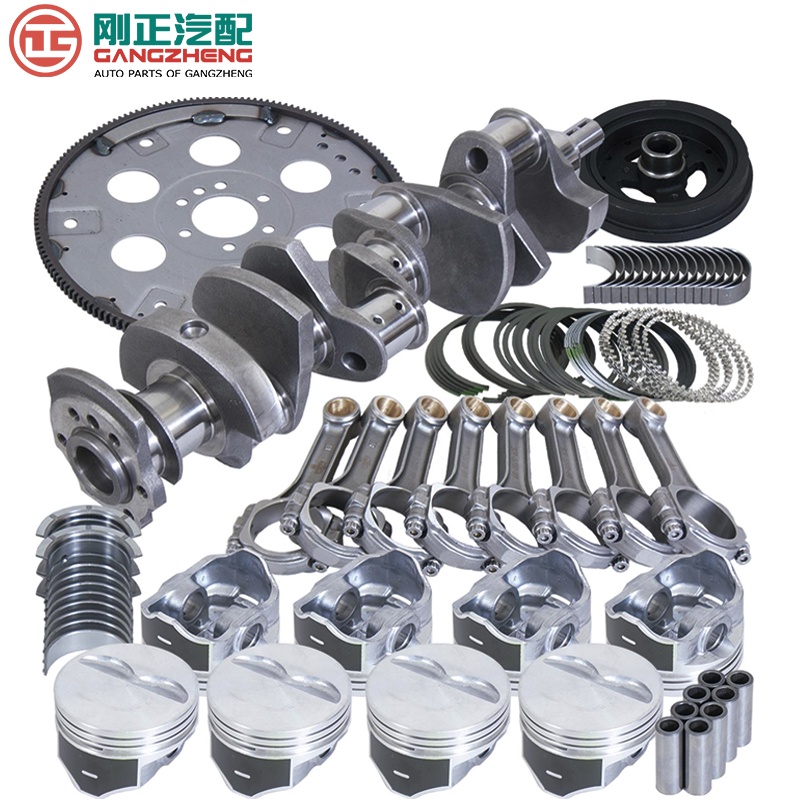 Engine parts crankshaft/piston with pin/connecting rod/crank bearing ...