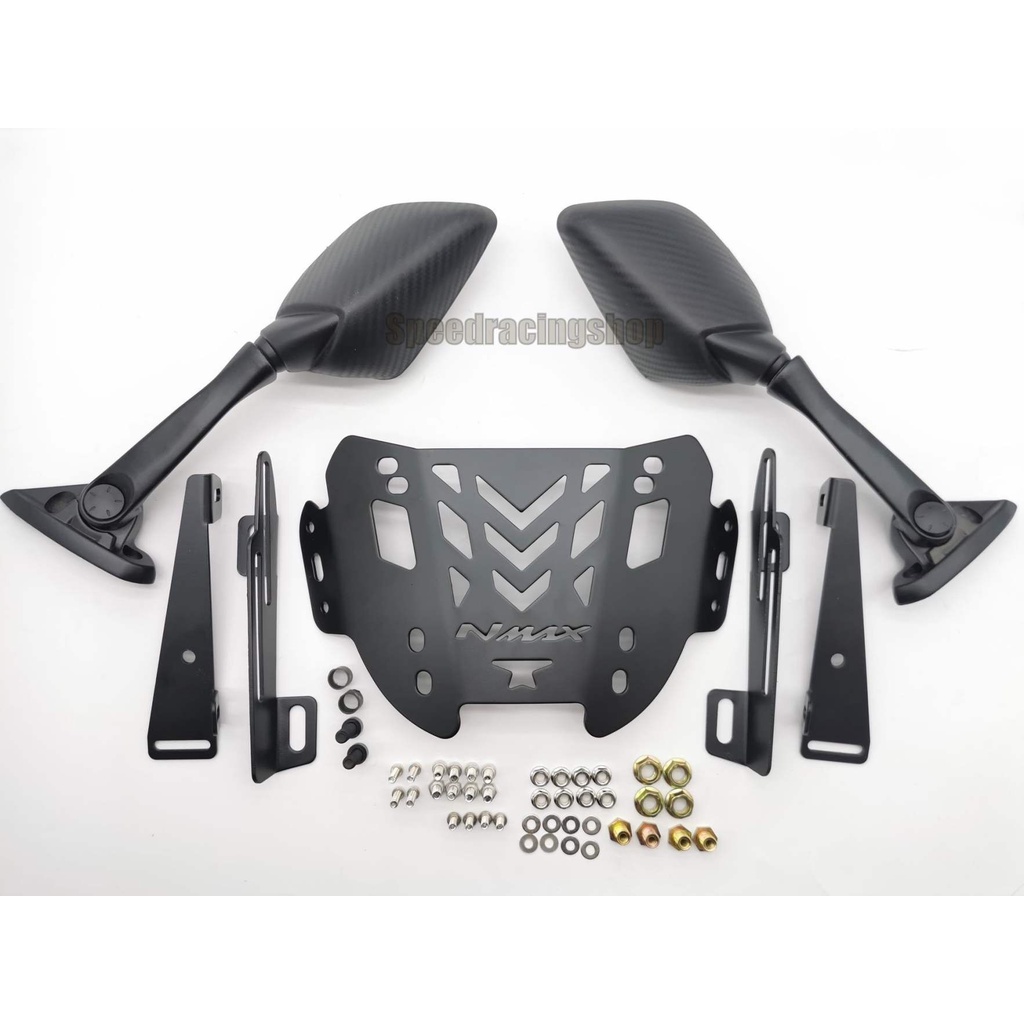 Side mirror with small windshield bracket for nmax 2020 V2 | Shopee ...