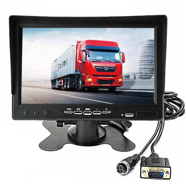 Mini Size Computer Monitor 7 Inch TFT TV Car Monitor Widescreen ...