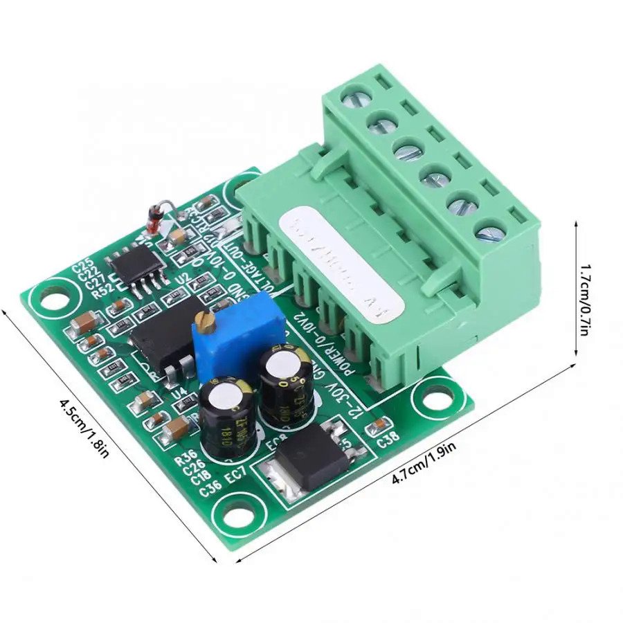 FV-200Hz 10V Frequency Voltage Converter Module 0-200Hz To 0-10V ...