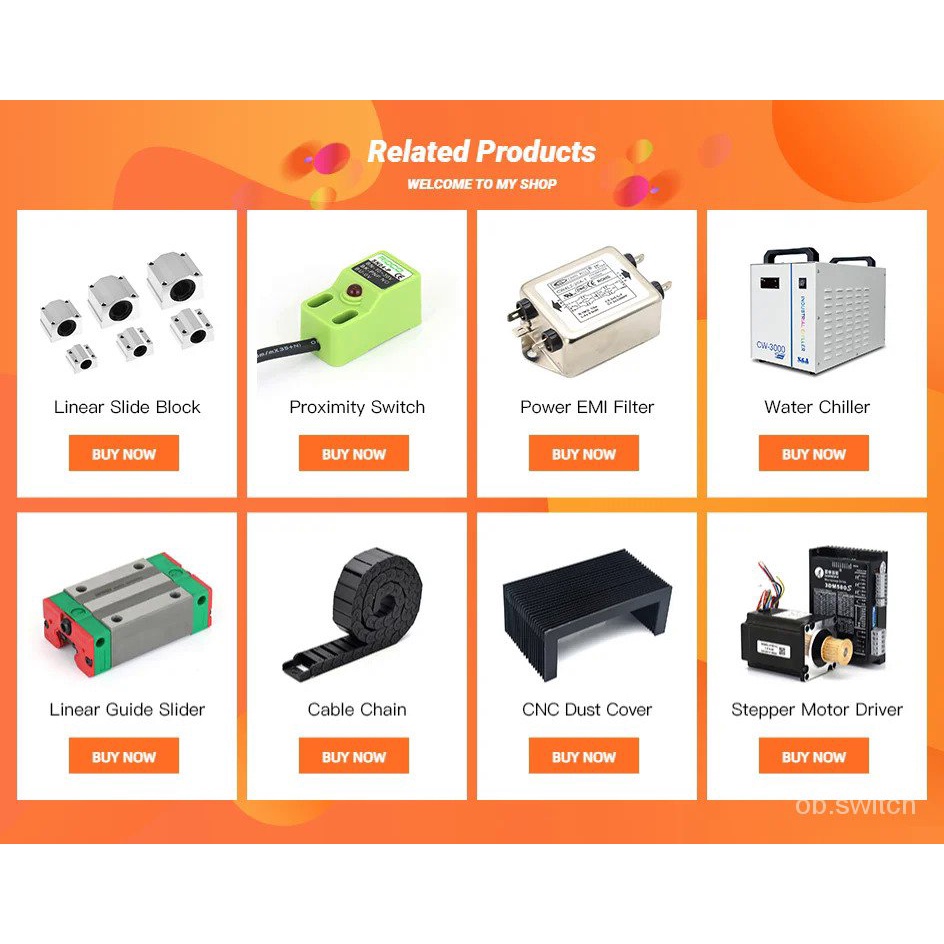 BODING CNC Router Switch Power Supply GY600W-5-24-46 Output DC5V 3A 24V ...